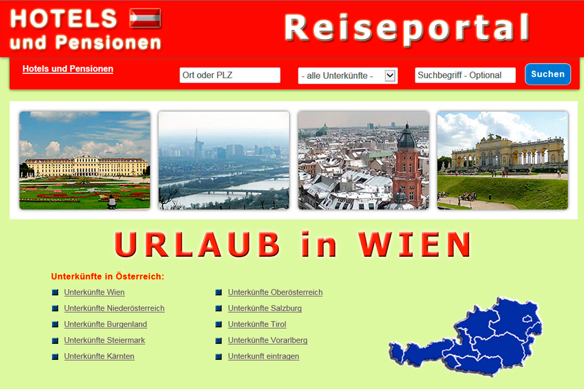 Hotels 1220 Wien - Donaustadt - 22. Bezirk - Wien