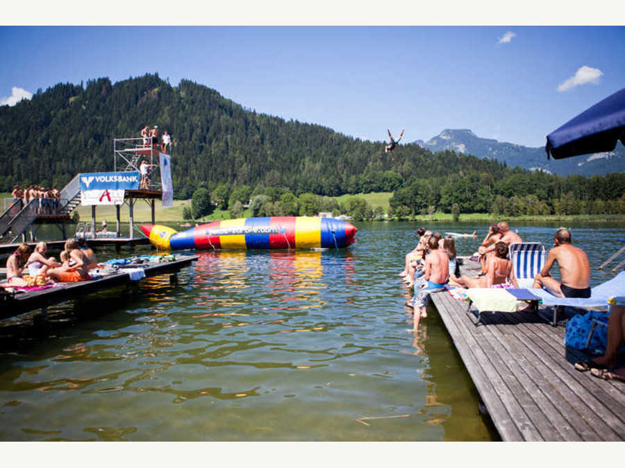 Gratis Baden für Gäste am Putterersee - Landhotel-Gut Puttererseehof